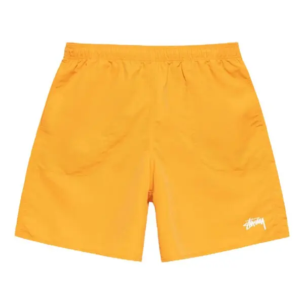 StÜssy Stock Elastic Waistband Water Short - Orange