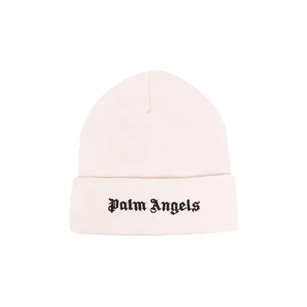 Moncler Brand Logo Beanie - Tan