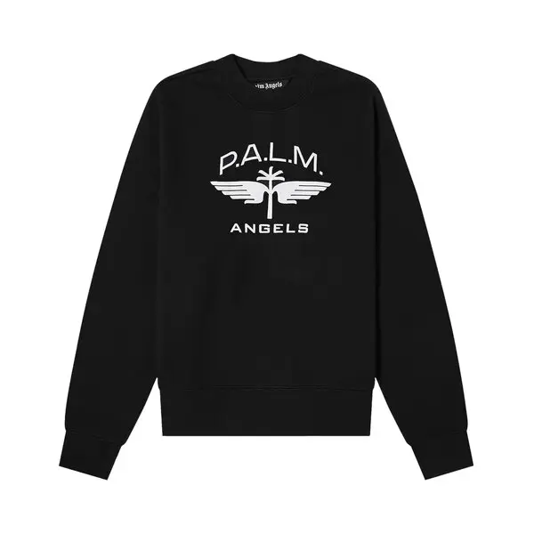 Palm Angels Military Wings Crew