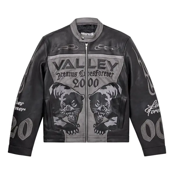 VALE FOREVER Inferno Motocroxxx Mono Jacket - Black