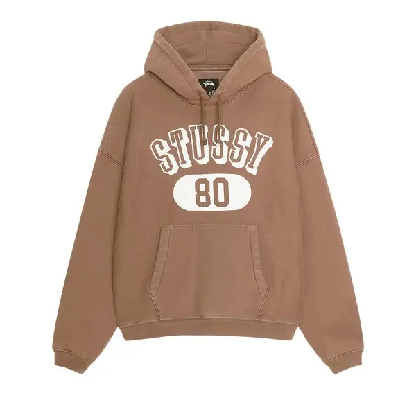 StÜssy 80 Relaxed Hoodie - Brown