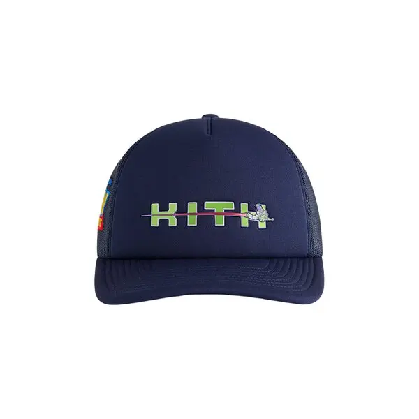 Kith X Disney For Pixar Buzz Nolan Trucker Hat - Black