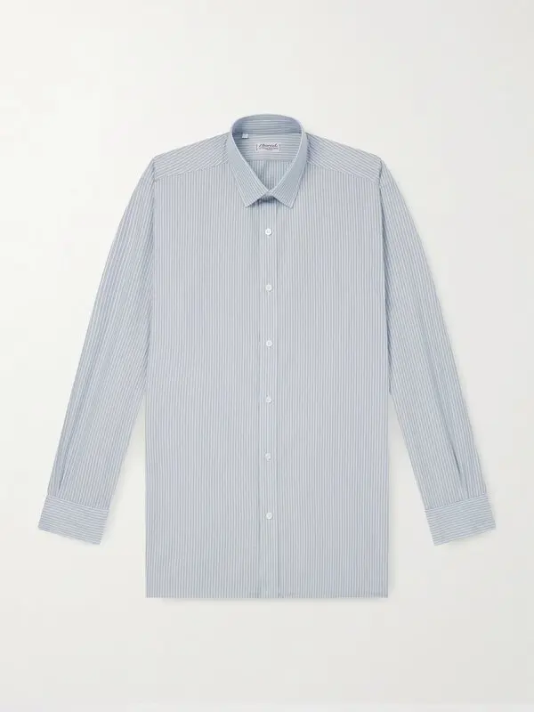 Charvet Striped Cotton-poplin Shirt