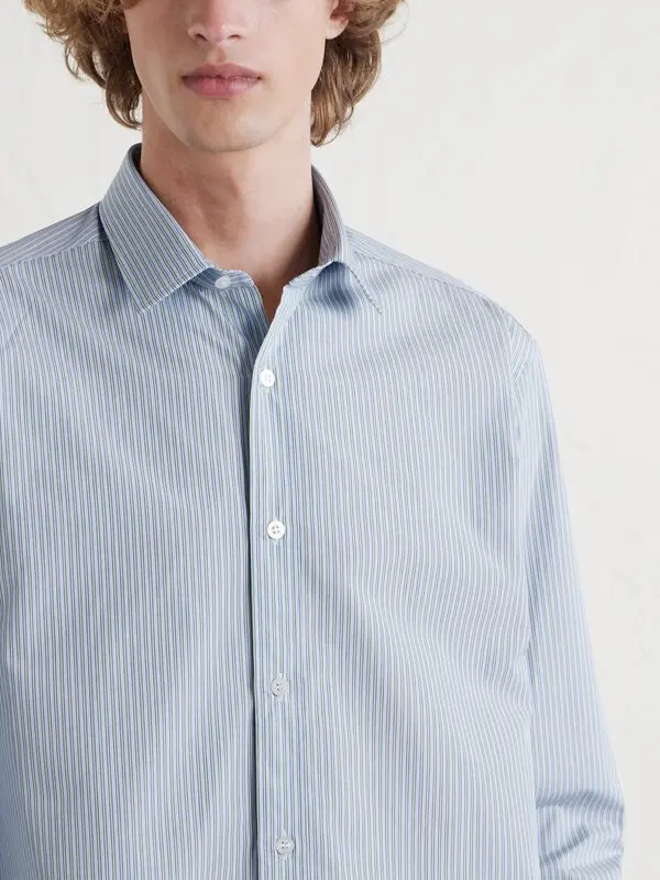 Charvet Striped Cotton-poplin Shirt