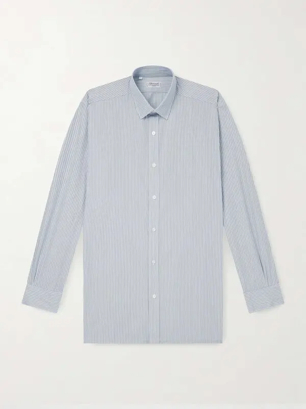 Charvet Striped Cotton-poplin Shirt