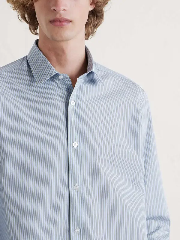 Charvet Striped Cotton-poplin Shirt