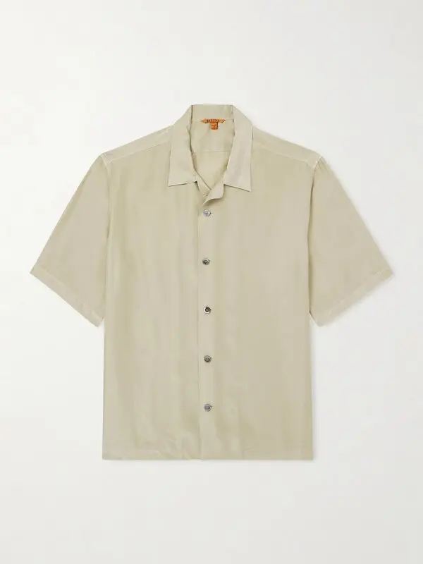Barena Venezia Solana Camp-collar Silk Shirt