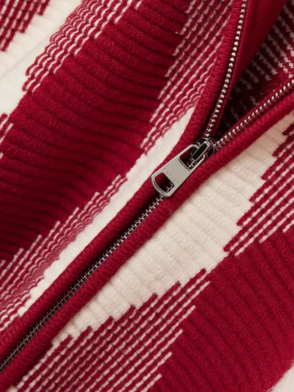 Varley Karina Jacquard-knit Cardigan