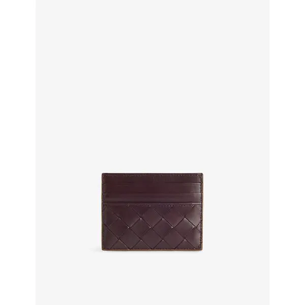 Bottega Veneta Intrecciato Six-slot Leather Card Holder - Multi
