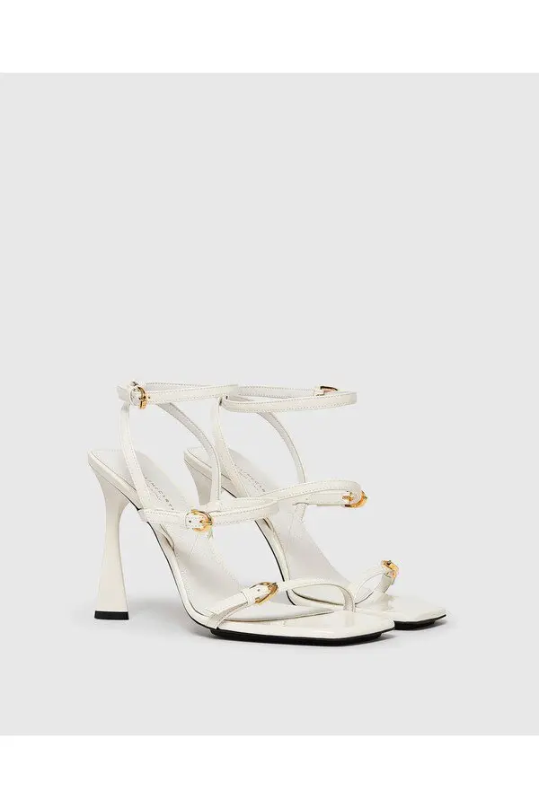 Stella McCartney Elsa Heeled Sandals - Black