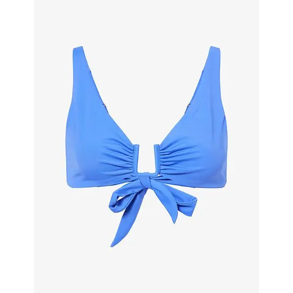 AWAY THAT DAY Palma Bikini Top - Sicilian Blue
