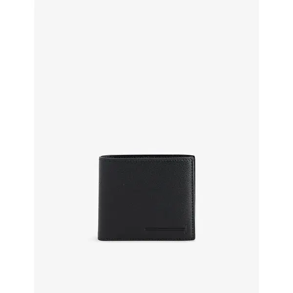 TOM FORD Bi-fold Grained Leather Wallet - Black