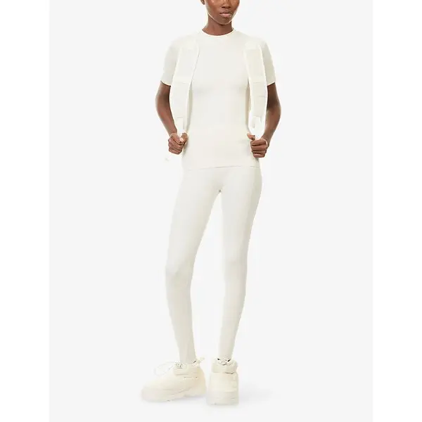 The North Face X Skims High-rise Stretch-woven Leggings - Bone
