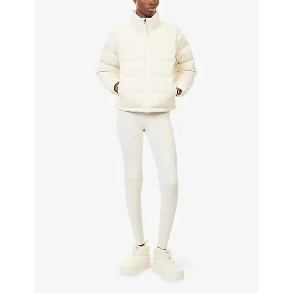 The North Face X Skims Nuptse Shell-down Jacket - Bone