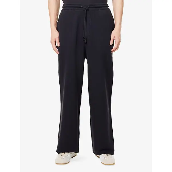Jacquemus Le Jogging Torneo Brand-patch Cotton Jogging Bottoms - Navy