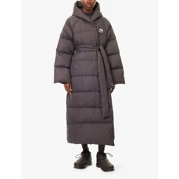 The North Face X Skims Nuptse Belted Shell-down Parka - Phoenix