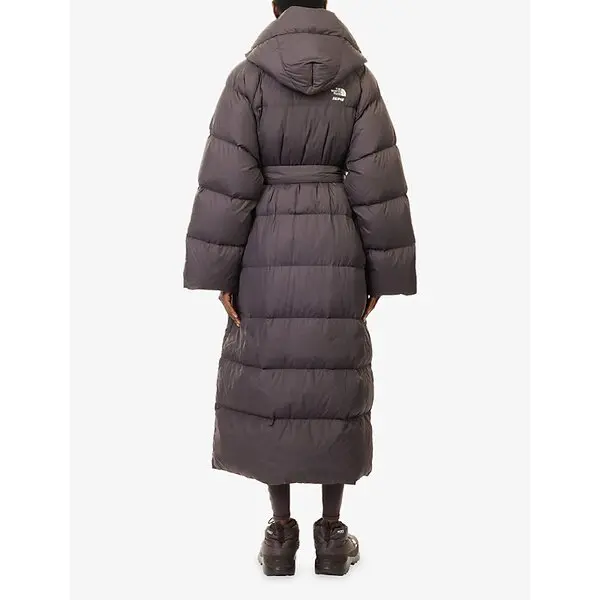 The North Face X Skims Nuptse Belted Shell-down Parka - Phoenix