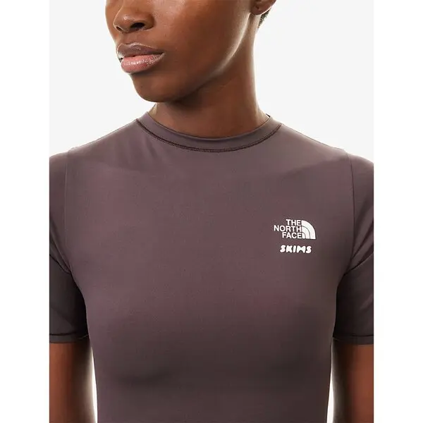 The North Face X Skims Flared Stretch-woven Top