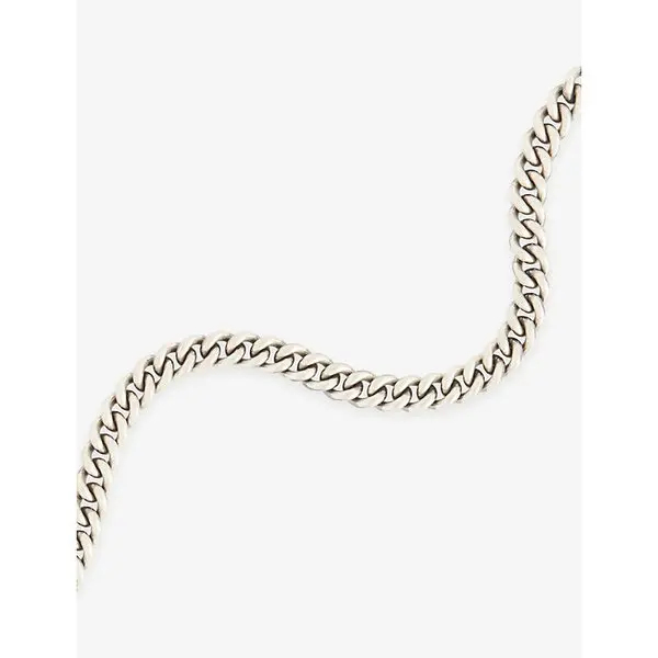 SERGE DENIMES T-bar Charm Sterling Bracelet