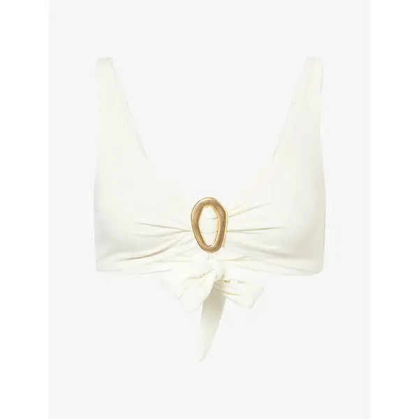 AWAY THAT DAY Samoa Bikini Top - Ivory
