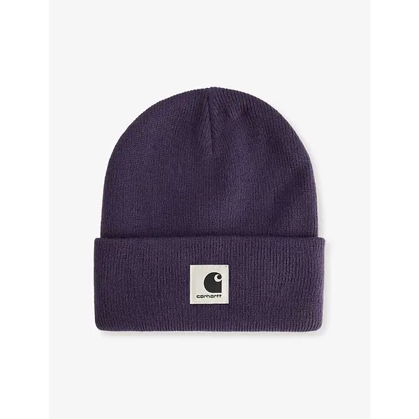 Carhartt Work In Progress Knitted Beanie With Brand Patch - Lokers
