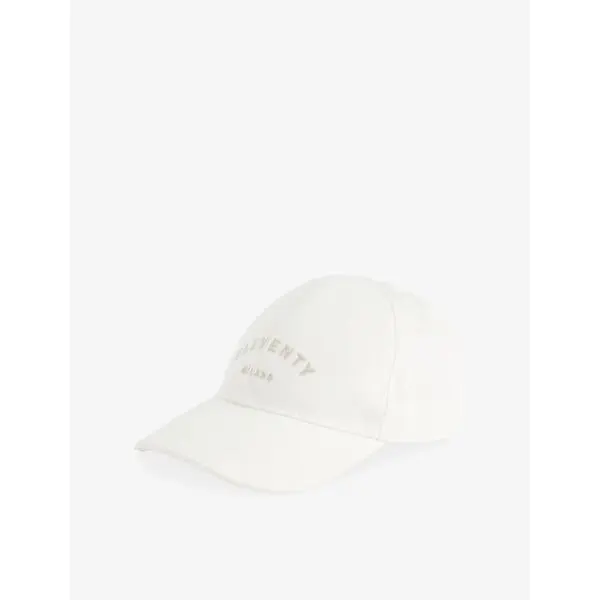 Eleventy Embroidered Logo Cap - White
