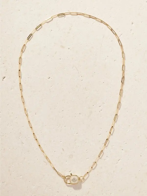 Pascale Monvoisin Ginger Diamond Necklace - Gold