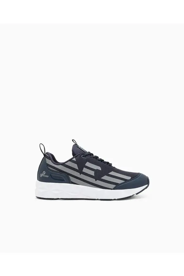 Emporio Armani Ultimate C2 Kombat Core Sneakers - Blue