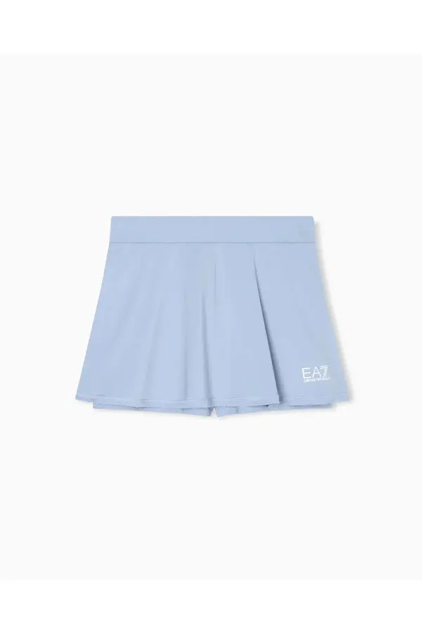EA7 Tennis Mini Skirt In Stretch Technical Fabric