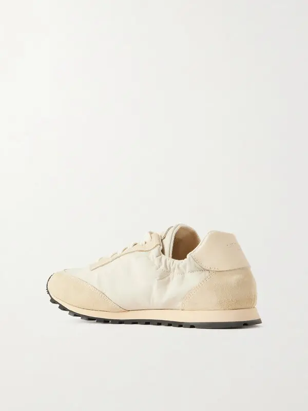 Le Monde Beryl Slim Runner Shell Sneakers - Neutrals