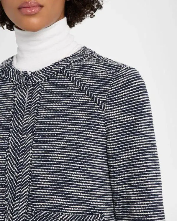 Rag & Bone Clarice Striped Woven Jacket