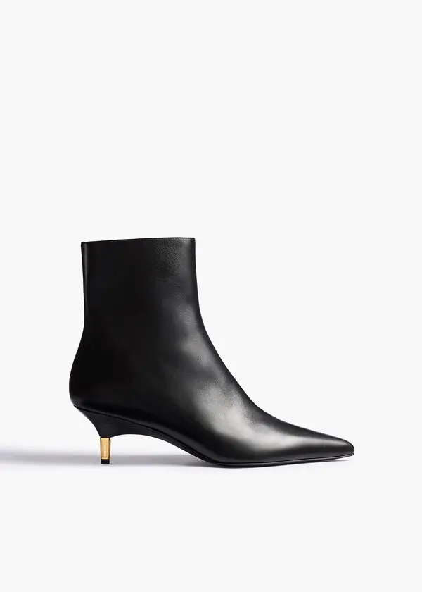 Khaite Bella Ankle Boot - Black