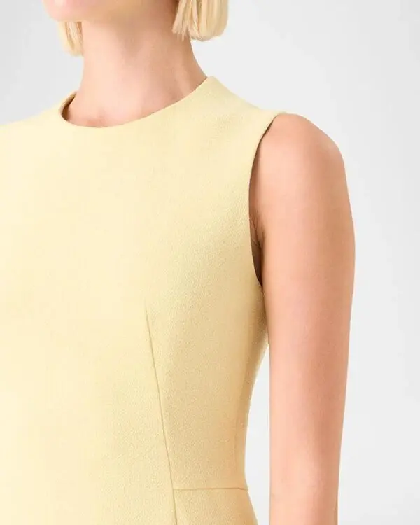 Akris Sleeveless Fit-and-flare Midi Dress - Sun