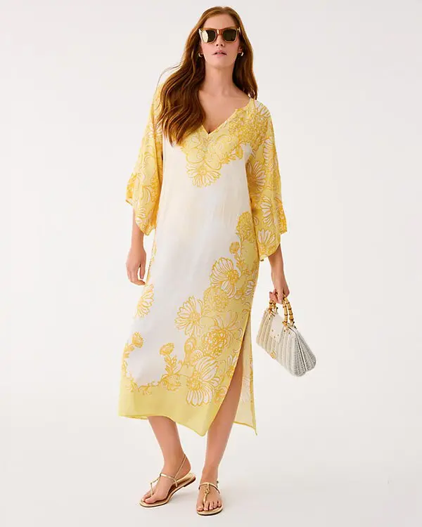 Lilly Pulitzer® Tialah Maxi Caftan Cover-up