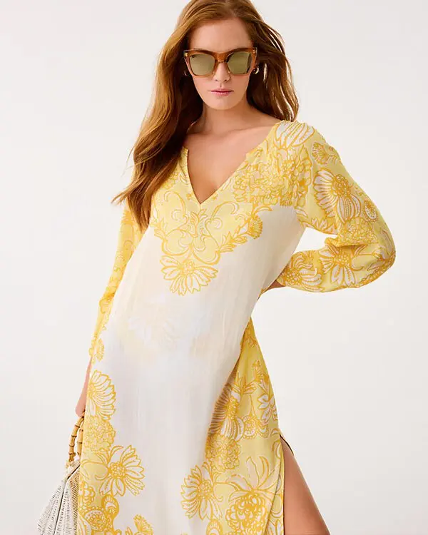 Lilly Pulitzer® Tialah Maxi Caftan Cover-up