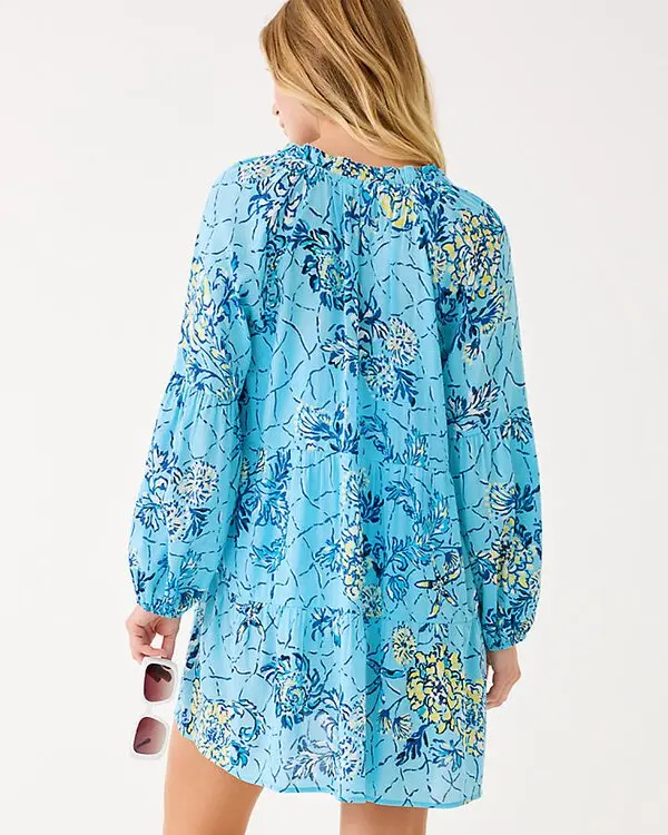 Lilly Pulitzer® Davian Long Sleeve Cover-up