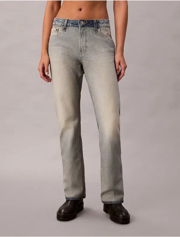 Calvin Klein Selvedge Relaxed Bootcut Jeans