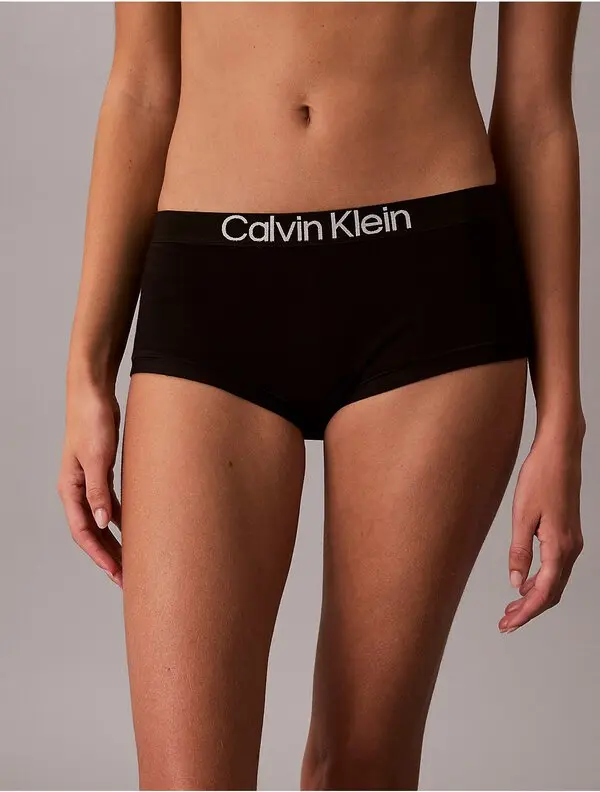 Calvin Klein Extra Soft Cotton Stretch 5-pack Boyshort - Black
