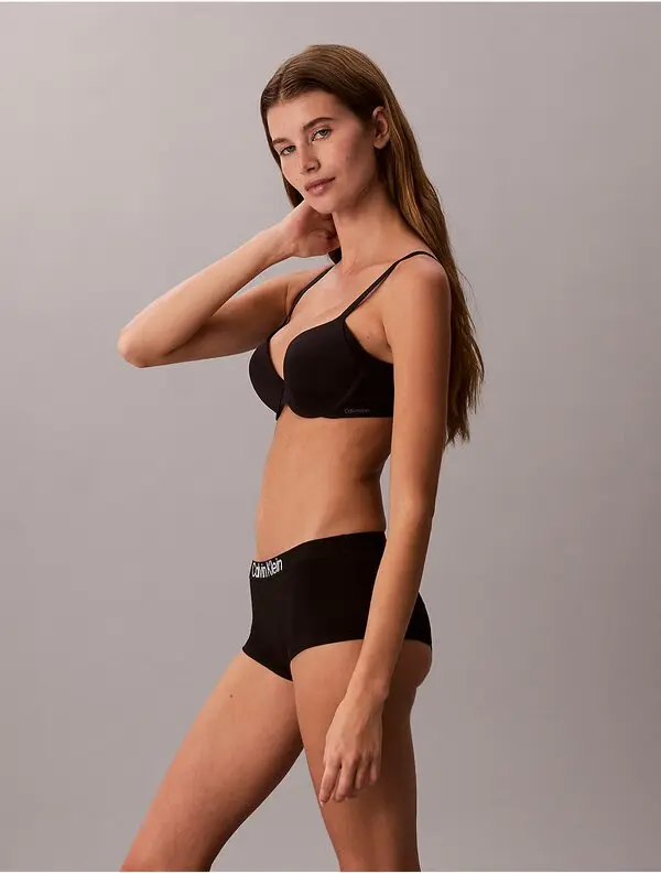 Calvin Klein Extra Soft Cotton Stretch 5-pack Boyshort - Black