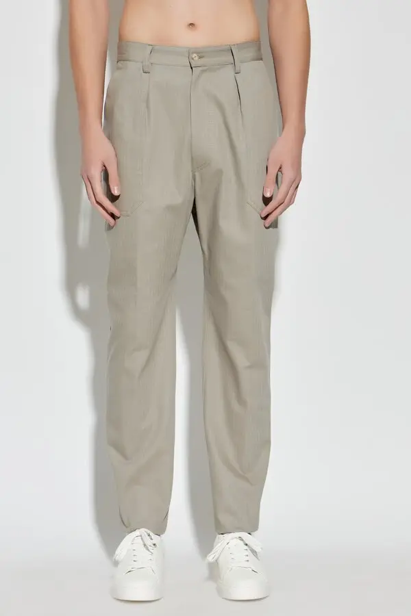 Eleventy Herringbone Pattern Trousers