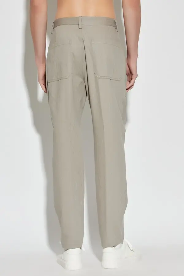 Eleventy Herringbone Pattern Trousers