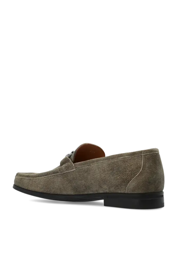 FERRAGAMO Grandioso2 Loafers - Grey