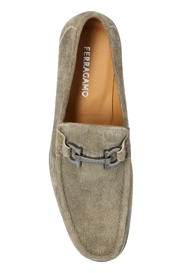 FERRAGAMO Grandioso2 Loafers - Grey