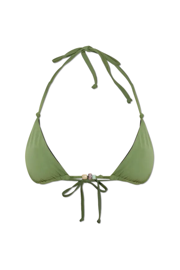 Bond Eye Indi Reversible Bikini Top - Green