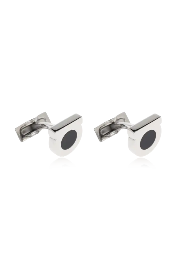 FERRAGAMO Cufflinks In The Shape Of A Logo