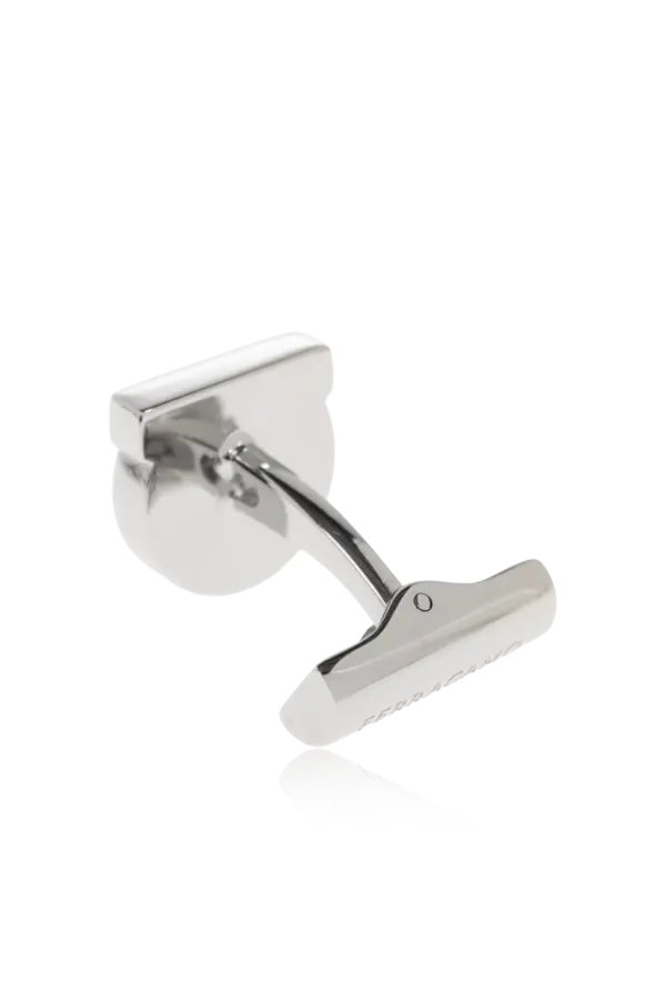 FERRAGAMO Cufflinks In The Shape Of A Logo