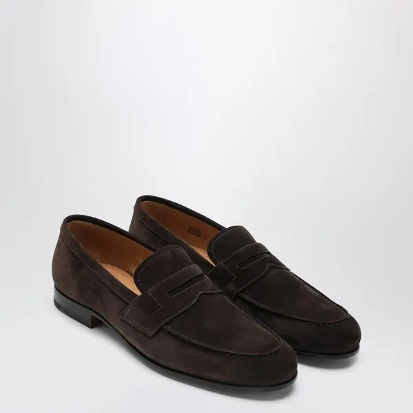 Church's Heswall Suede Loafers - Brown