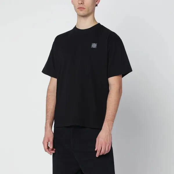 Stone Island T-shirt With Logo Patch