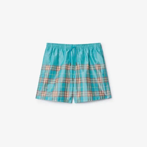 Burberry Gradient Check Swim Shorts