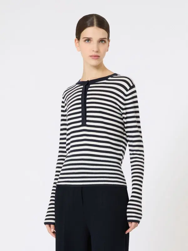 Max Mara Slim-fit Cashmere Sweater - Ivory